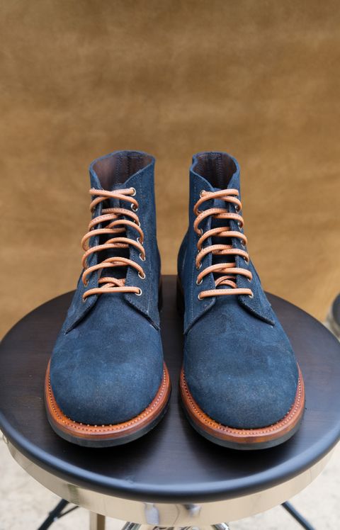 Oak Street Bootmakers Field Boot in Horween Natural Indigo Chromexcel ...
