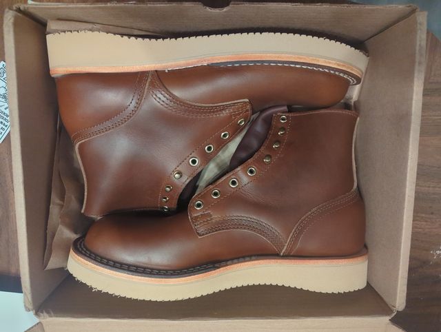 Nicks Nicks / DeltaArch in Horween&Seidel Shackleton Cognac | Patina ...