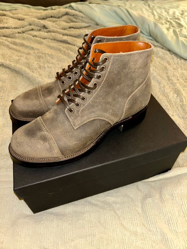 Viberg Service Boot DCT in C.F. Stead Tobacco Waxy Commander | Photo by ...