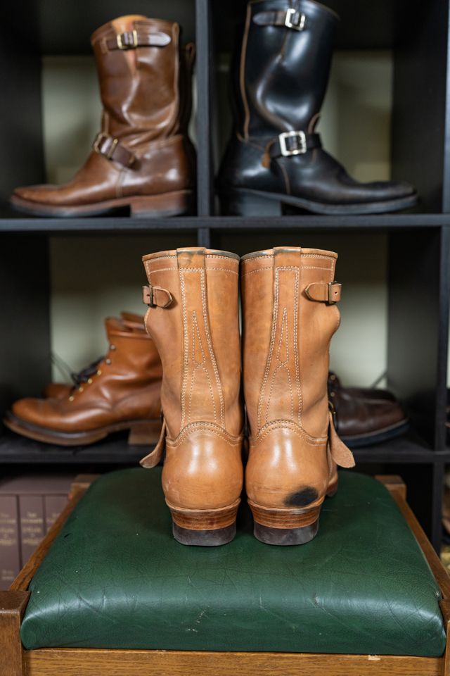 Briselblack The Keeper 'Type 2' Engineer Boot in Maryam Natural ...