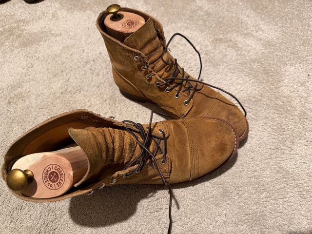Red Wing Iron Ranger in S.B. Foot Hawthorne Muleskinner | Photo by ...