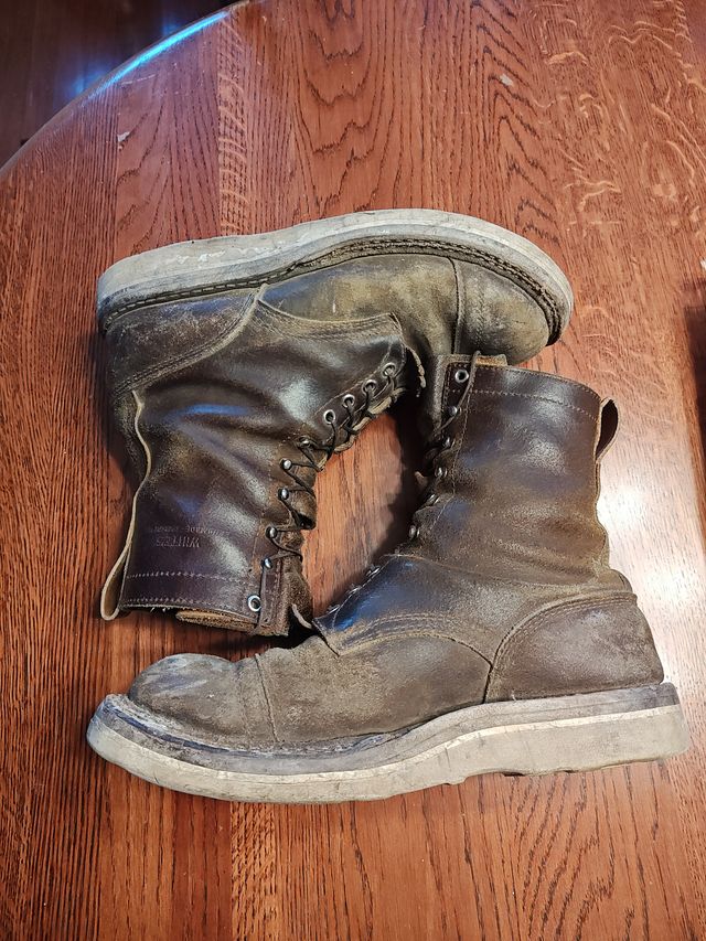 White's Bounty Hunter in Horween Cinnamon Waxed Flesh | Photo by ...