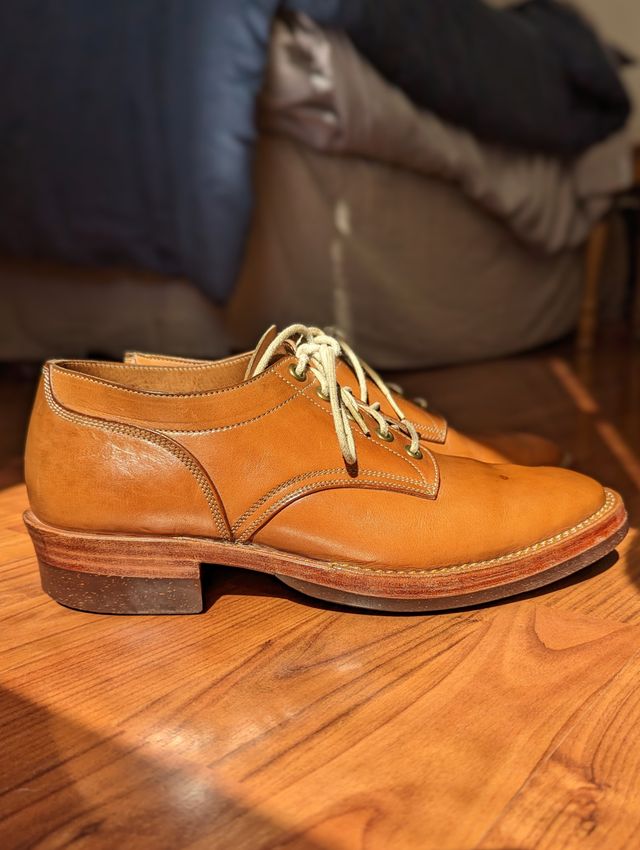 Onderhoud LVL01 Derby Boot in Wickett & Craig Russet Traditional ...