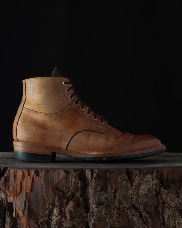Iron Boots Type 1 in Maryam Natural Horsebutt Roughout | Photo by ...