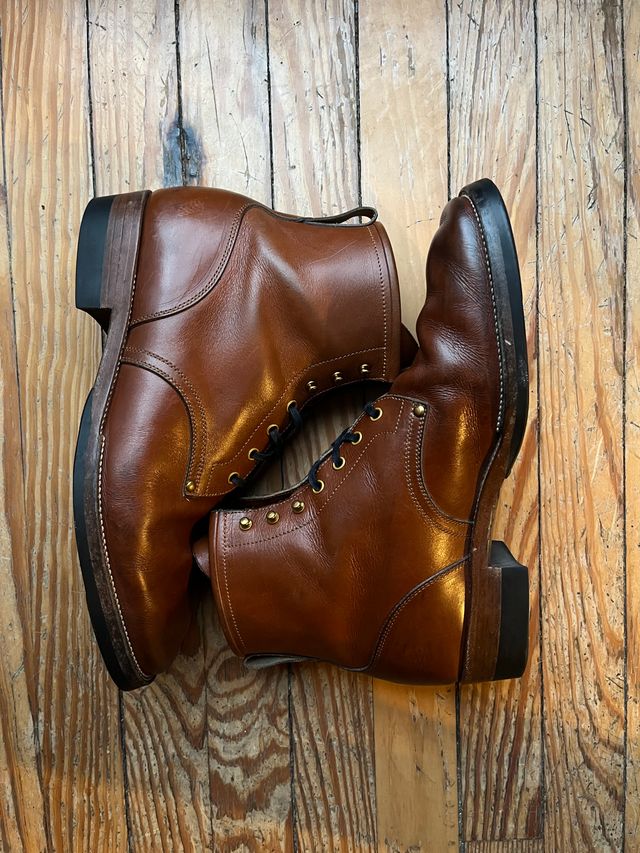 Iron Boots The Chosen One in S.B. Foot Teak Featherstone | Photo by ...