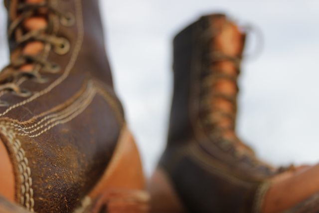 Frank's Monkey Boot in Horween Cinnamon Waxed Flesh & Wickett & Craig ...
