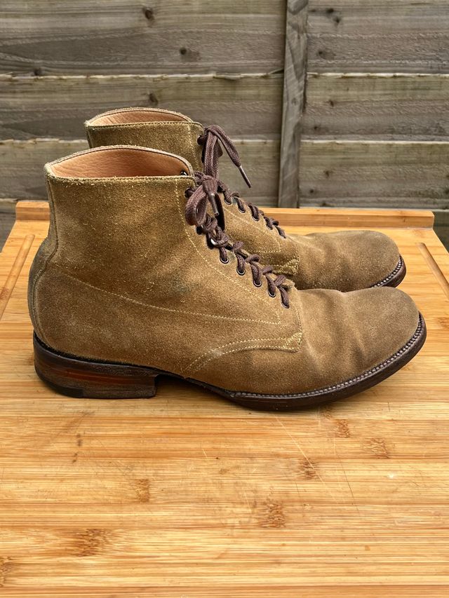 Yuketen Alan in Khaki Suede | Photo by neon.runoff | April 3, 2024 ...