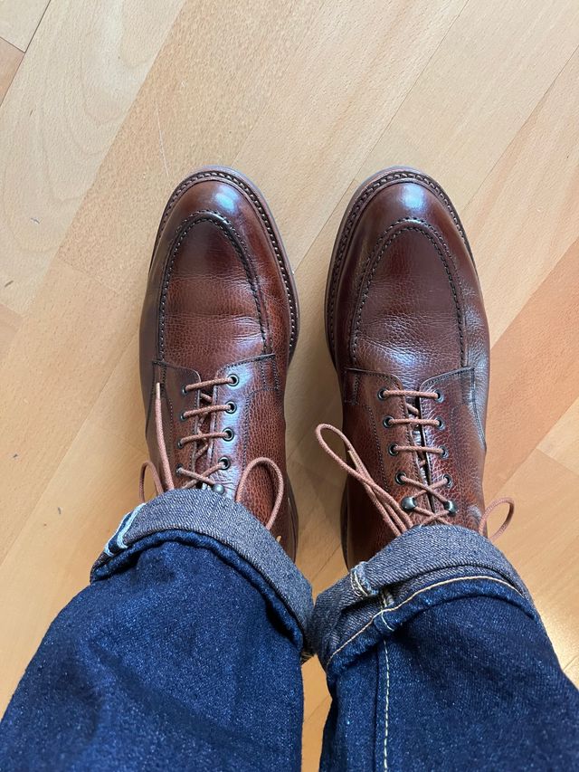 Crockett & Jones Galway 2 in Dark Brown Scotch Grain | Photo by mr_spud ...