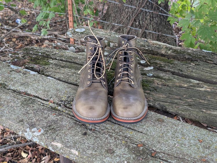 Nicks Americana in Horween Charcoal Cypress | Photo by ABlazinBlueToe ...