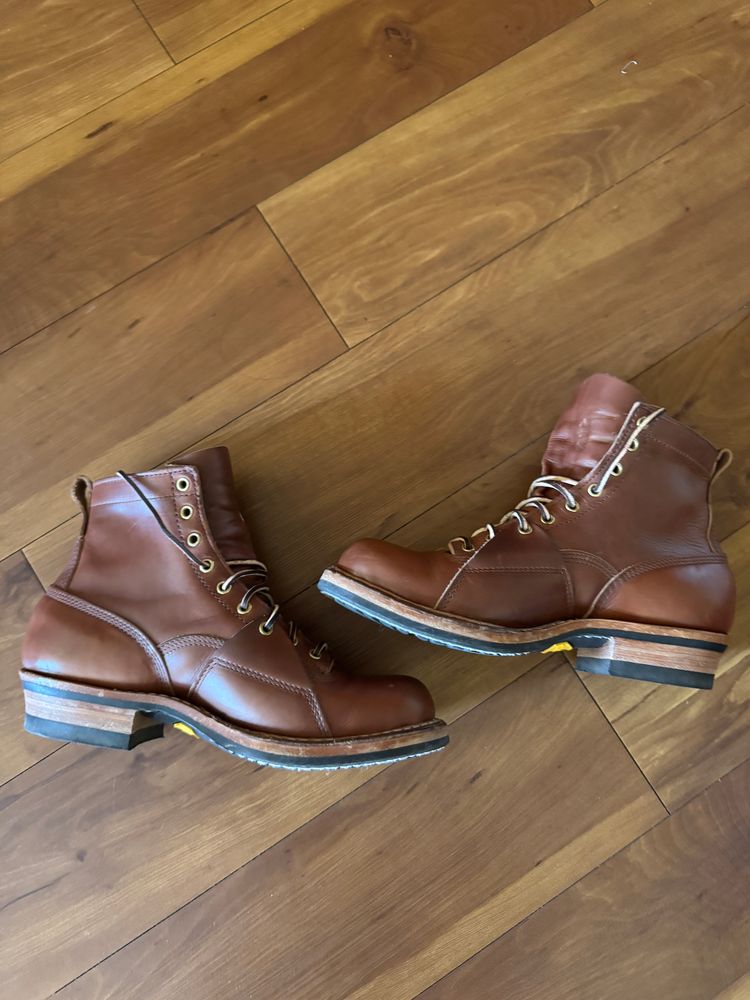 White's x Division Road LTT Lineman 350 in Horween British Tan ...