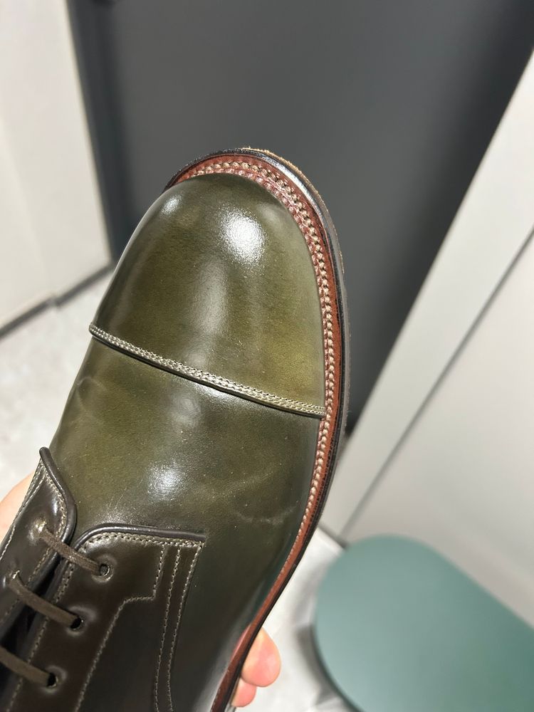 Viberg Halkett in Horween Old Bronze Shell Cordovan | Photo by Patrick ...