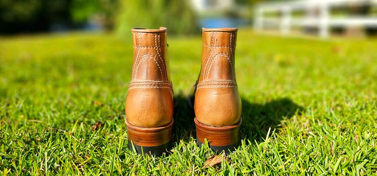 John Lofgren Donkey Puncher Boots in Horween Natural Chromexcel | Photo ...