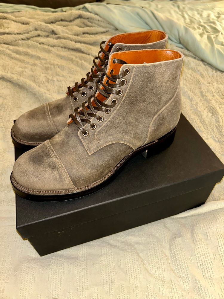 Viberg Service Boot DCT in C.F. Stead Tobacco Waxy Commander | Photo by lowrollr | November 30 ...