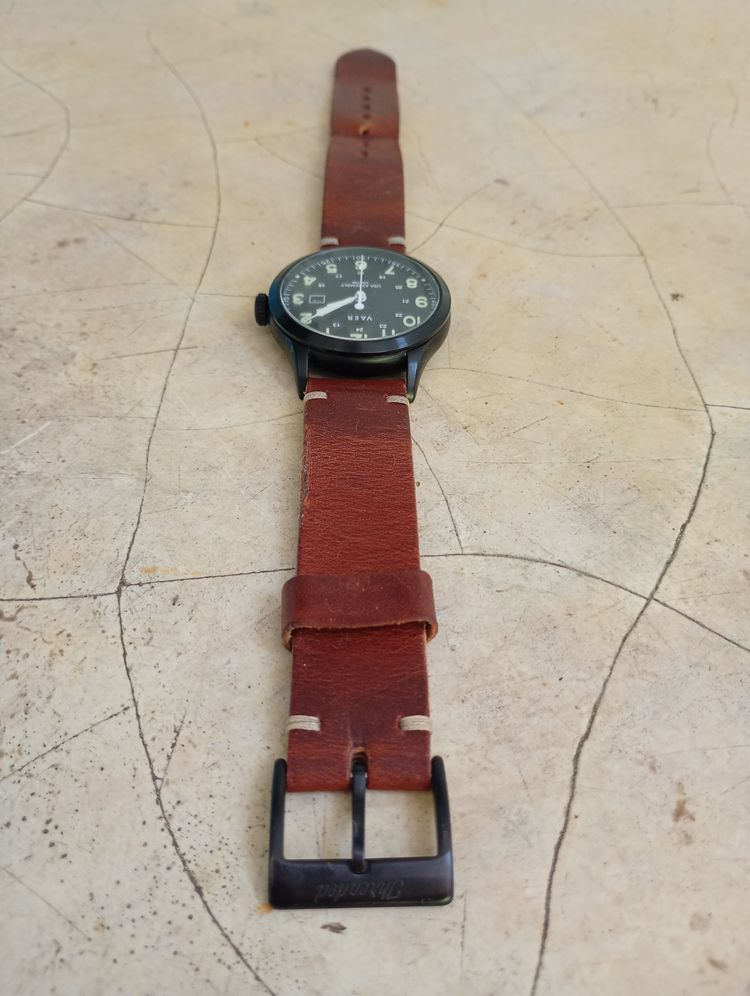 Threaded Leather Co. The Hudson in Horween English Tan Dublin | Photo ...