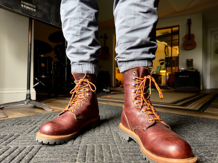 Red Wing 4585 Logger in S.B. Foot Briar Oil Slick | Photo by mrdibs ...