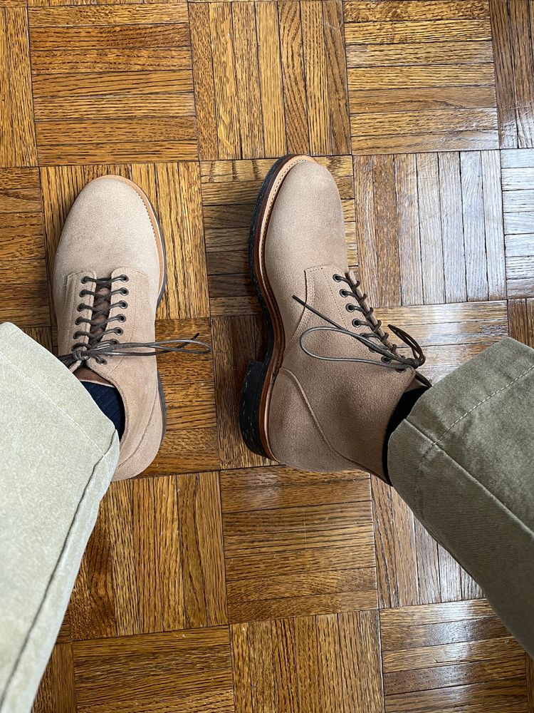 Viberg N1 Boot in Horween Natural Marine Field | Photo by ...