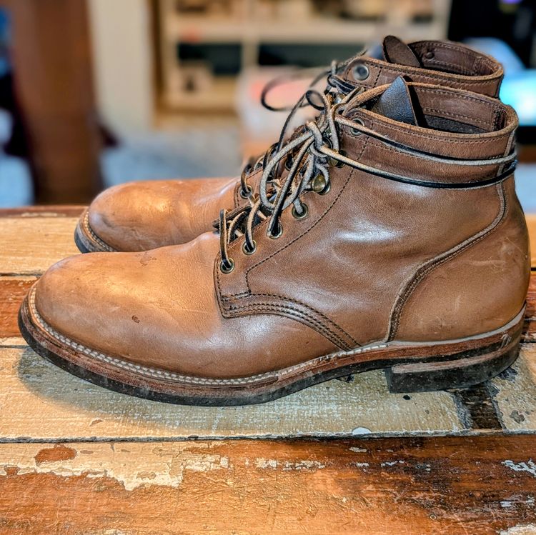 Oak Street Bootmakers Storm Boot in Horween Natural Chromexcel | Photo ...