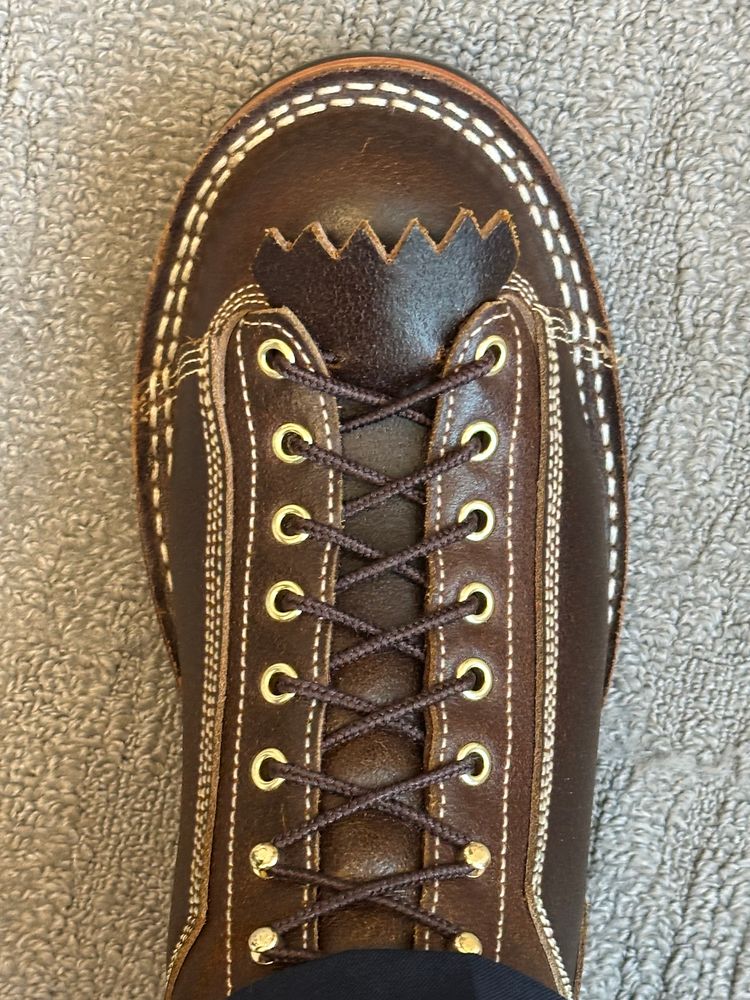 Frank's Monkey Boot in Horween Cinnamon Waxed Flesh | Photo by Huntsman ...