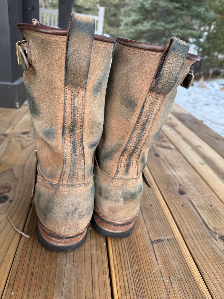 Nicks Brakeman in Horween Brown Chromexcel Roughout | Photo by sfiegi ...