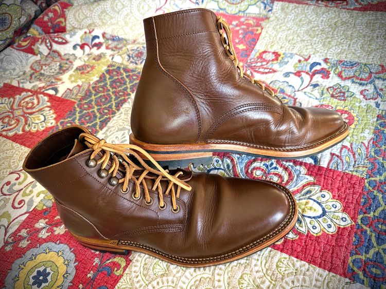 Parkhurst The Allen in Italpel Caramel Teacore Veg Tan | Photo by ...