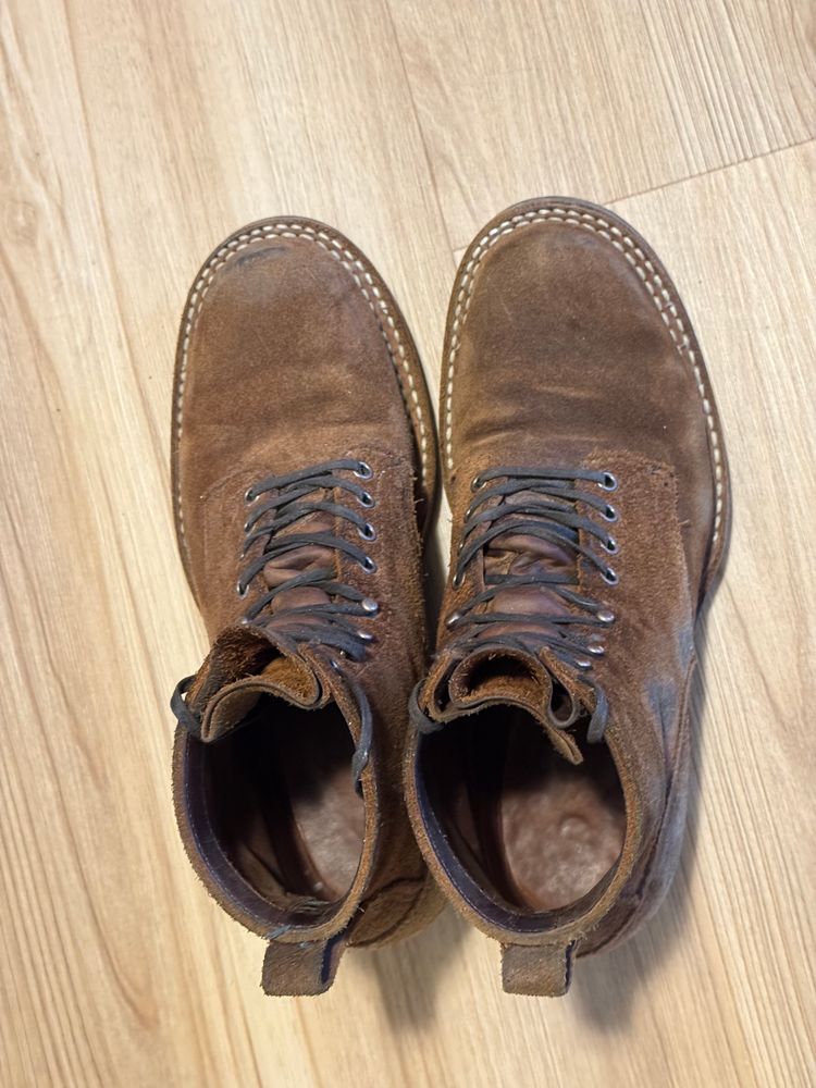 White's 350 Cruiser in Seidel Distressed Roughout | Photo by ...