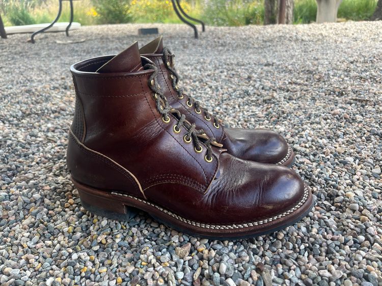 John Lofgren Steel Gang Boots in Dark Brown Shinki Horsebutt | Photo by ...