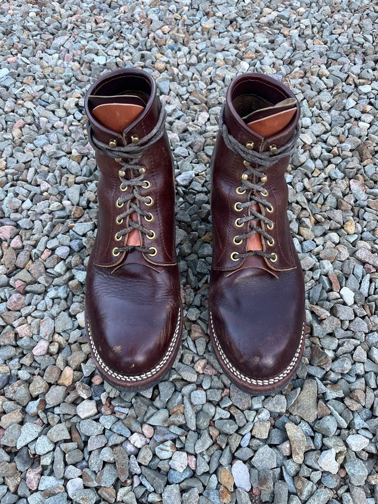 John Lofgren Steel Gang Boots in Dark Brown Shinki Horsebutt | Photo by ...