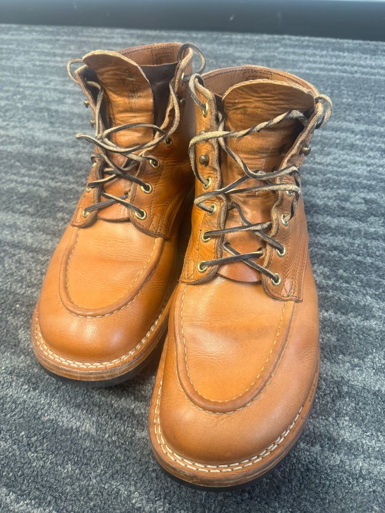 Nicks Custom Model in Horween Light Natural Dublin | Photo by joecon ...