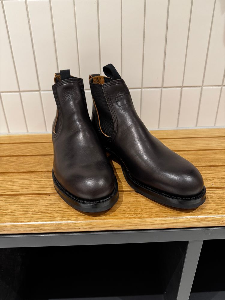 Timeworn Clothing Lot 3718 Side Gore Boots in Teacore Horsehide | Photo ...