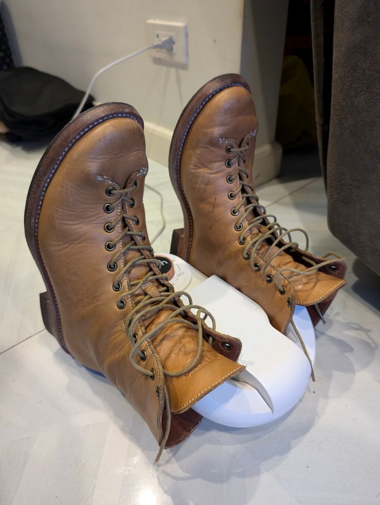 Willie's Handmade Boots Monkey Boot in Horween Moc Latigo | Photo by ...