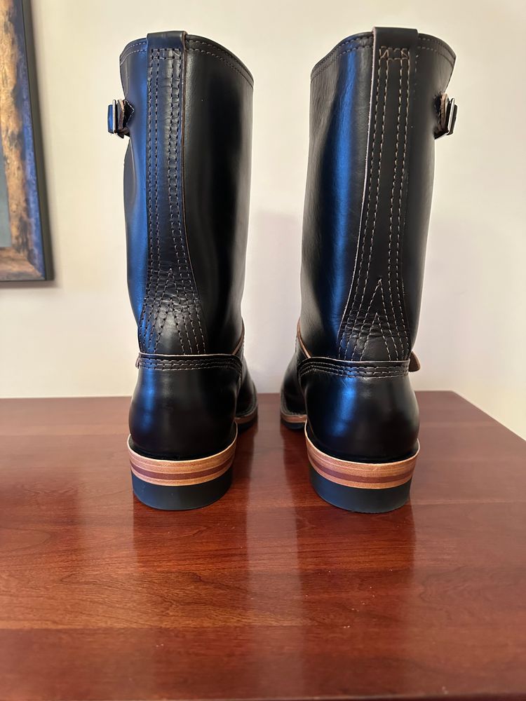 Wesco Mister Lou in Horween Black Chromexcel Horsehide | Photo by ...