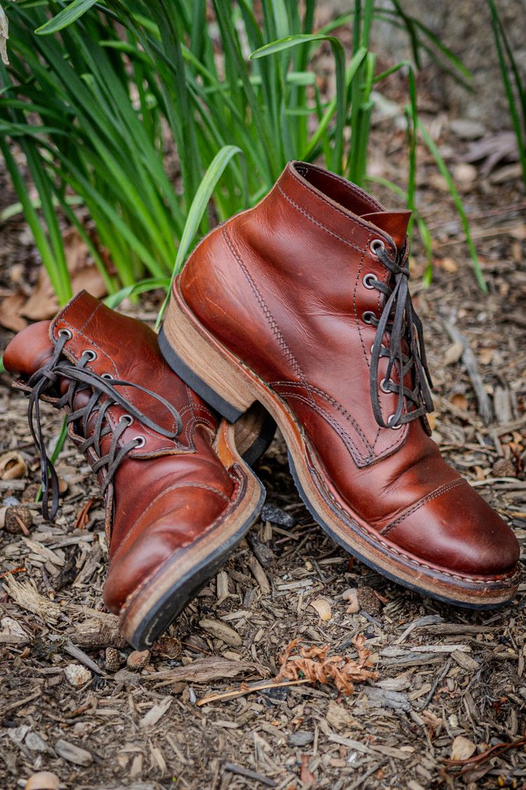 White's Semi-Dress in Wickett & Craig Tan Oiled Latigo | Photo by ...