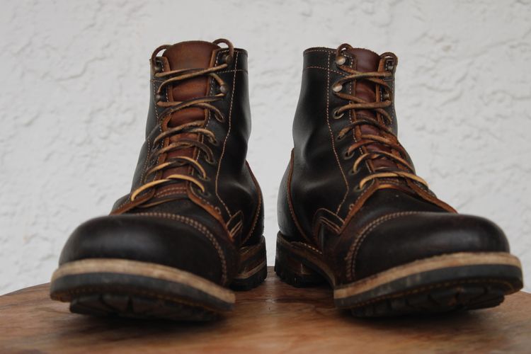 Truman Cap Toe Boot in Horween Java Waxed Flesh | Photo by dandandan ...