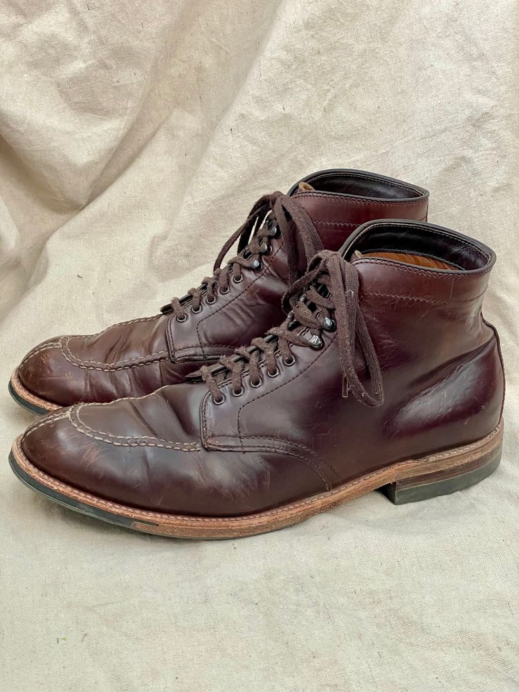 Alden x Brick + Mortar Brigadier Boot in Horween Brown Chromexcel ...