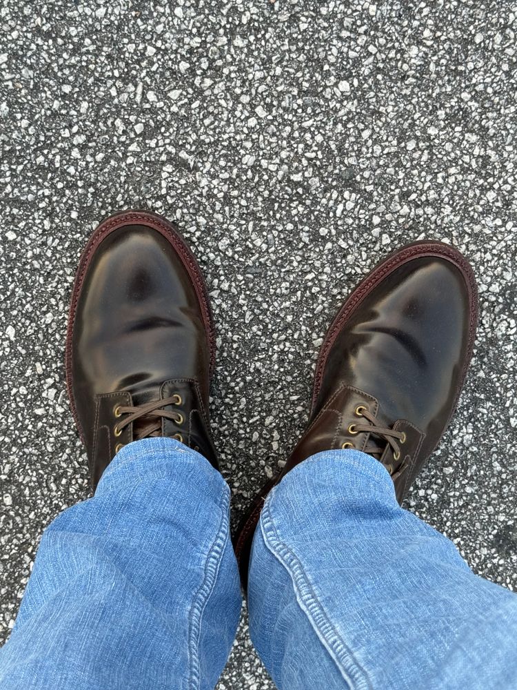 Grant Stone Edward Boot in Horween Maduro Shell Cordovan | Photo by ...
