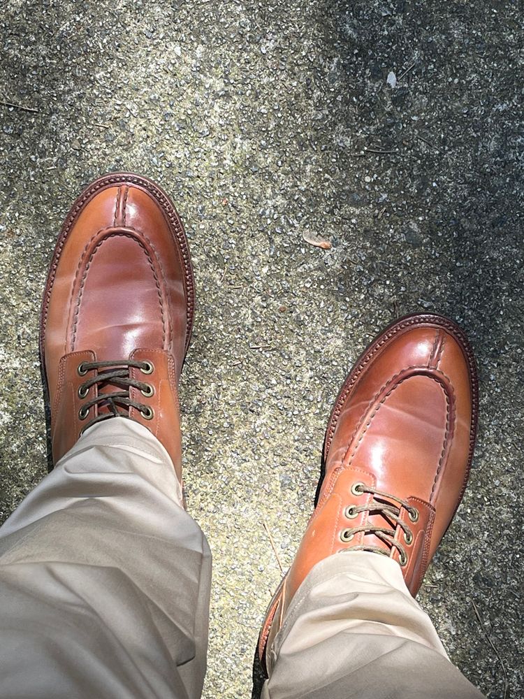 Grant Stone Ottawa Boot in Horween Honey Glazed Shell Cordovan | Photo ...