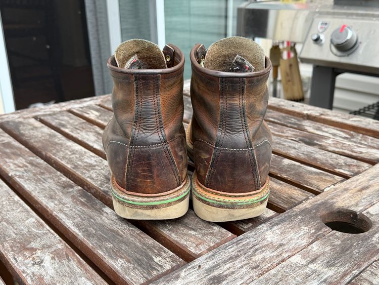 Red Wing 6-Inch Classic Moc in S.B. Foot Copper Rough and Tough | Photo ...