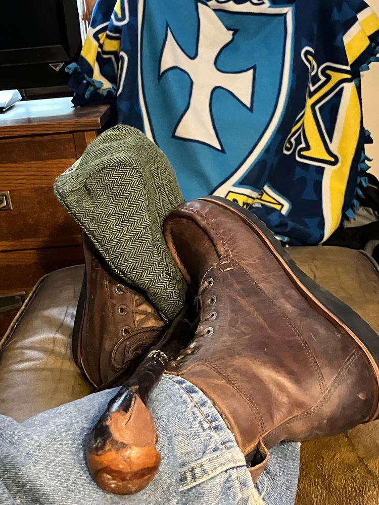 Jim Green Meander – Moc-Toe in Bronco Brown - Oily Pull Up | Photo by ...