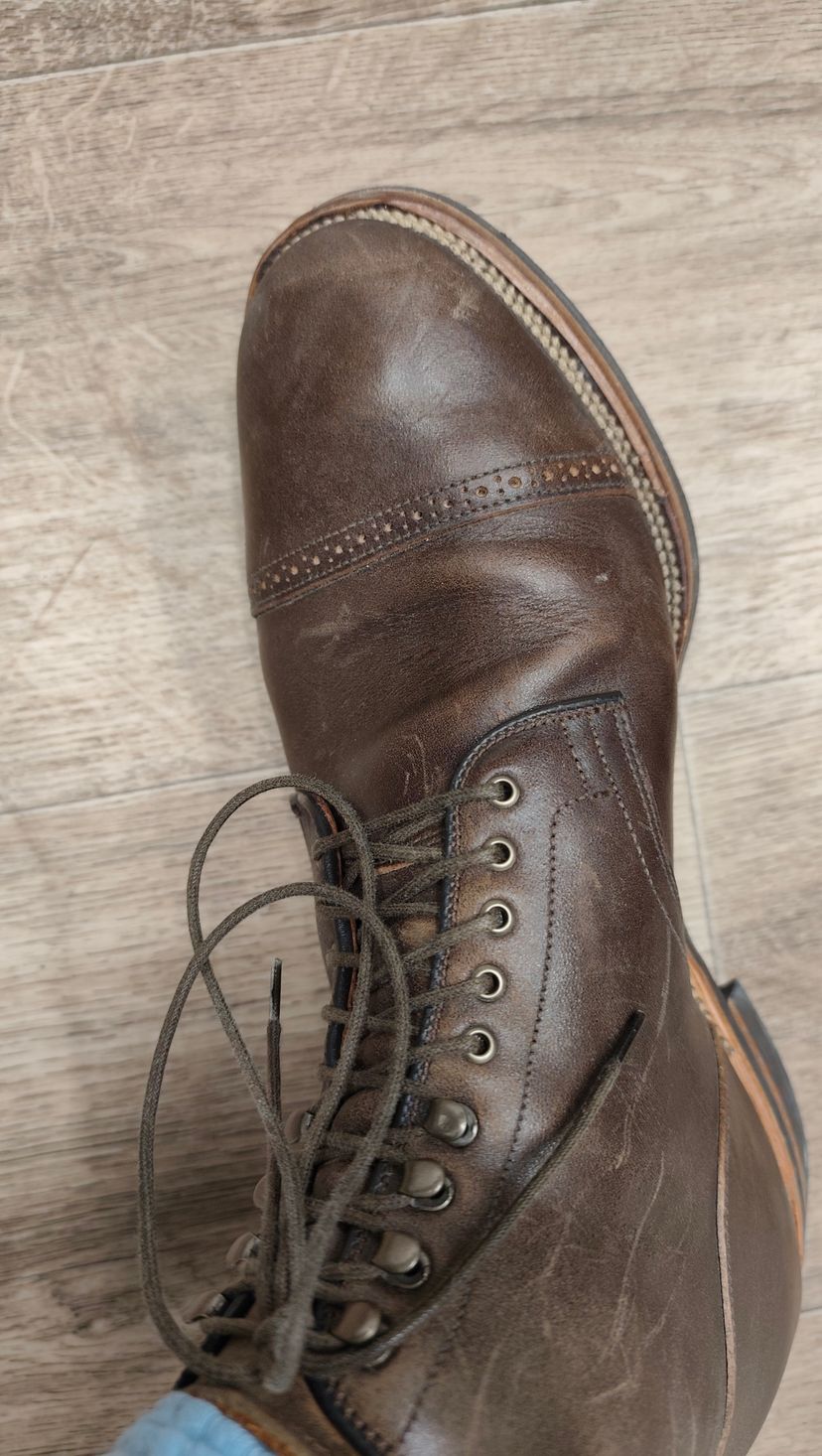 Viberg Service Boot in Maryam Moss Horsebutt | Photo by olgi | December ...