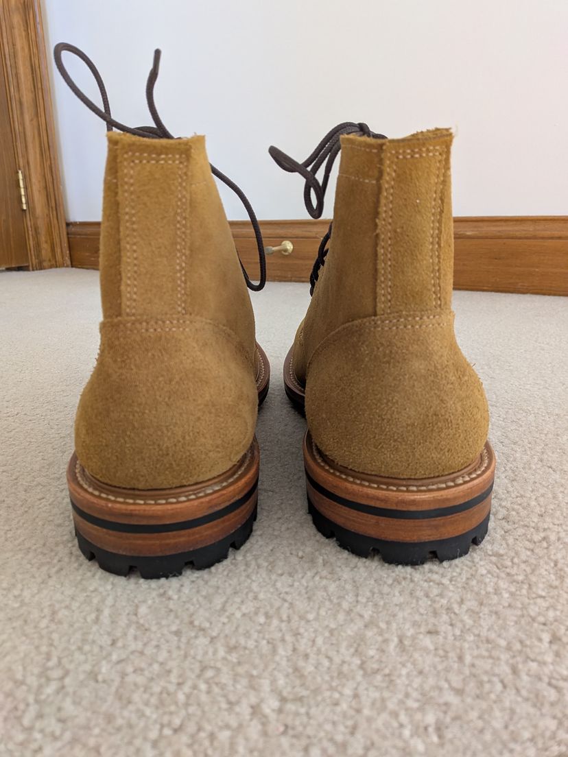 Truman Plain Toe Boot in Combat Roughout | Photo by Charlie97 ...