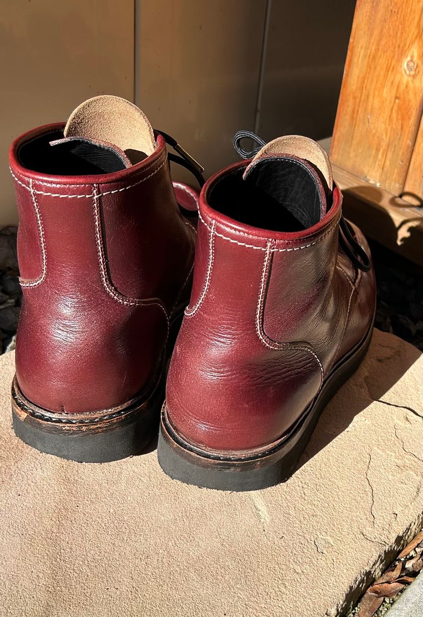 BLKBRD Dallas in Horween Burgundy Chromexcel | Photo by BB02 | December ...