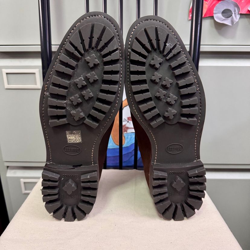 Meermin Chelsea Boot in C.F. Stead Rust Waxy Commander Suede | Photo by ...