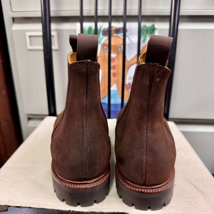 Meermin Chelsea Boot in Rust Waxy Calf | Photo by stinkypatina ...