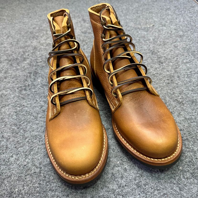 Truman Plain Toe Boot in British Tan Grizzly | Photo by stinkypatina ...