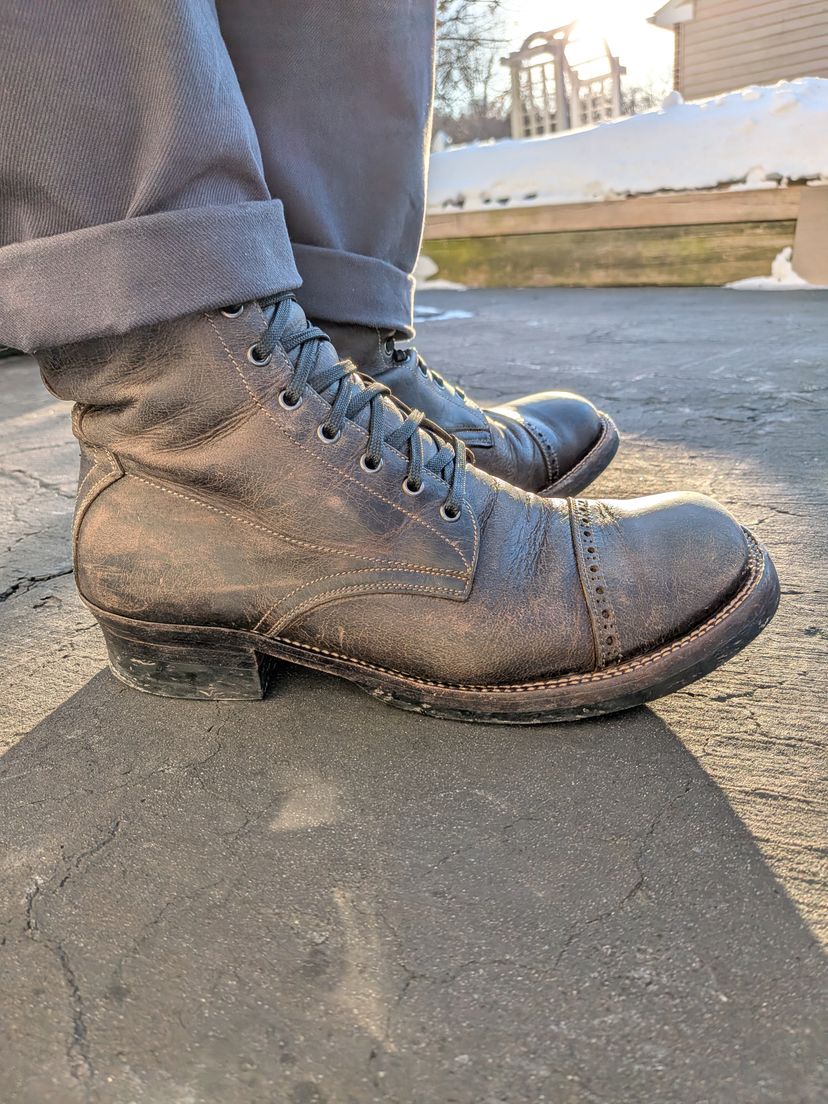 Caswell Caswell x Fortis Munson in Gallun Charcoal Teton Stag | Photo ...