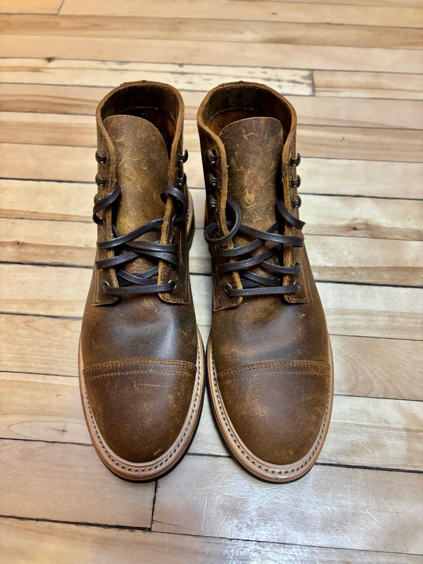 Parkhurst The Richmond in C.F. Stead Wheatbuck Waxy Commander Suede ...