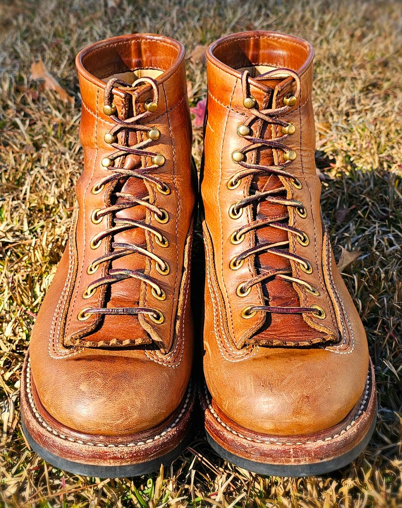 John Lofgren Donkey Puncher Boots in Horween Natural Chromexcel | Photo ...