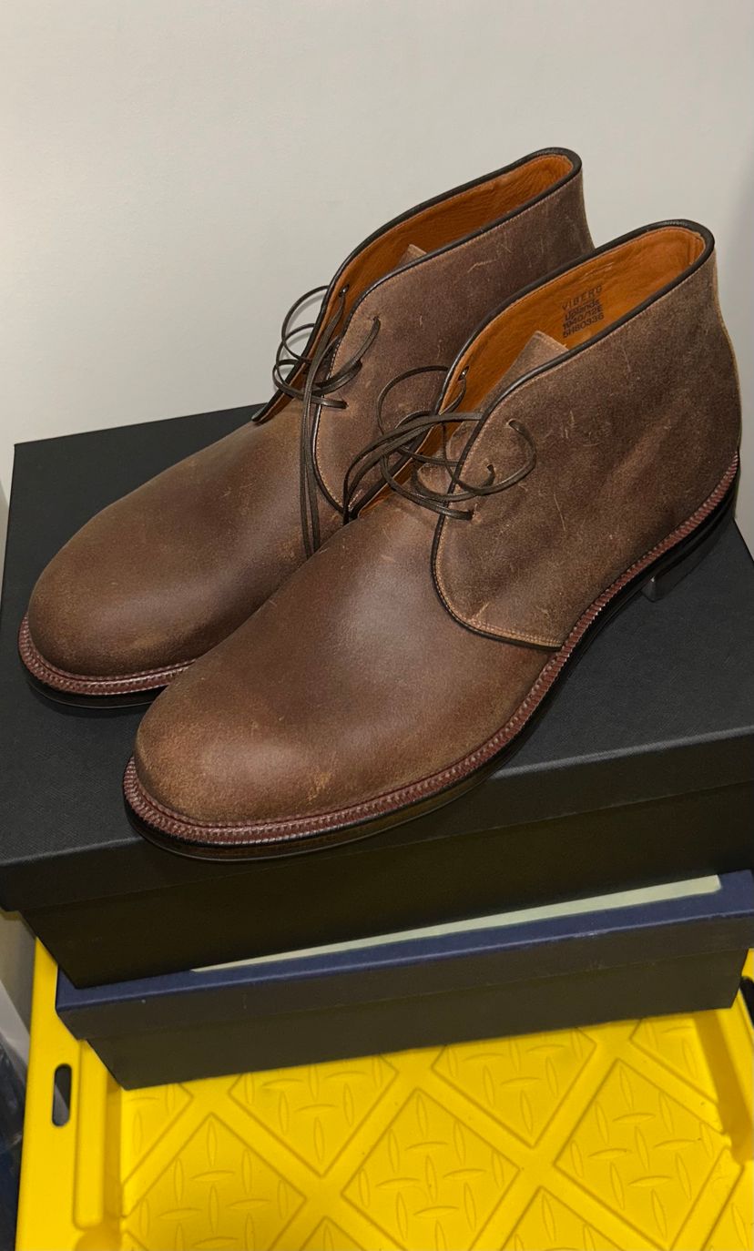Viberg Uplands Boot in C.F. Stead Toast Waxy Commander | Photo by ...
