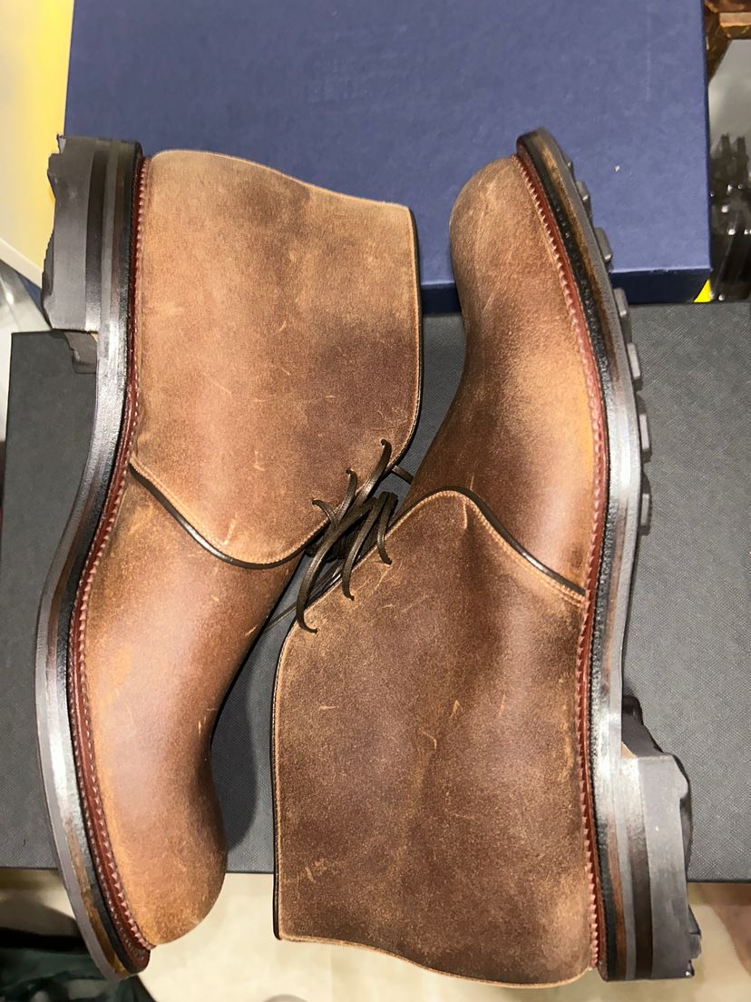 Viberg Uplands Boot in C.F. Stead Toast Waxy Commander | Photo by ...