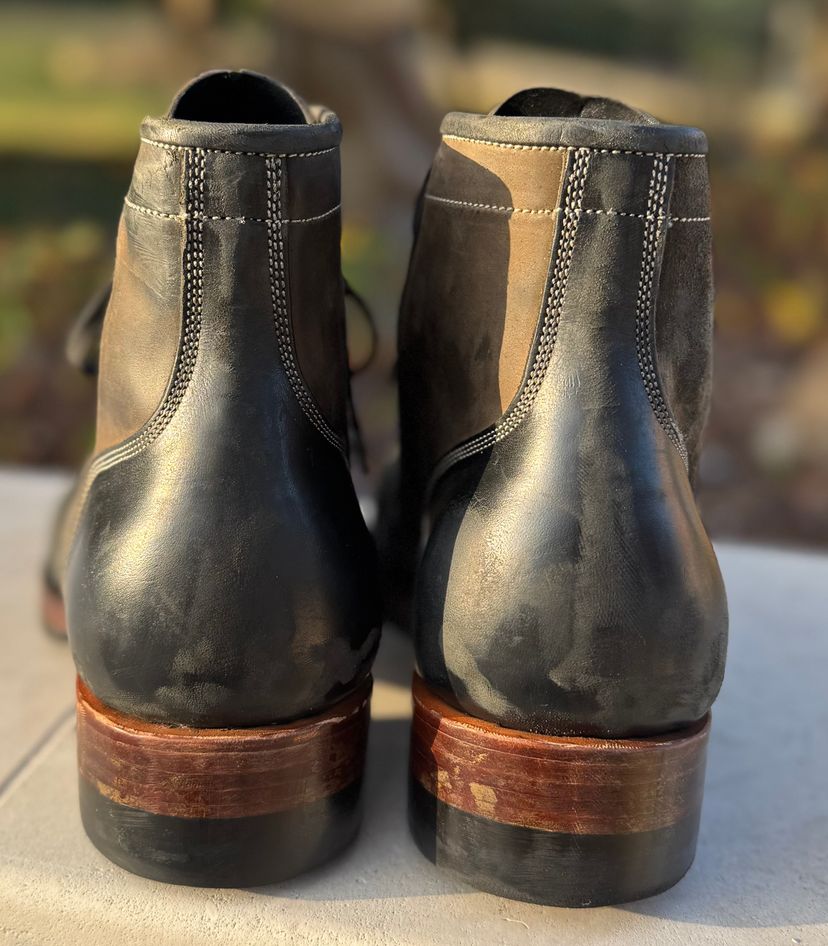 Prof Barnets Nelson Boots in Conceria Cloe Black Horsebutt | Photo by ...